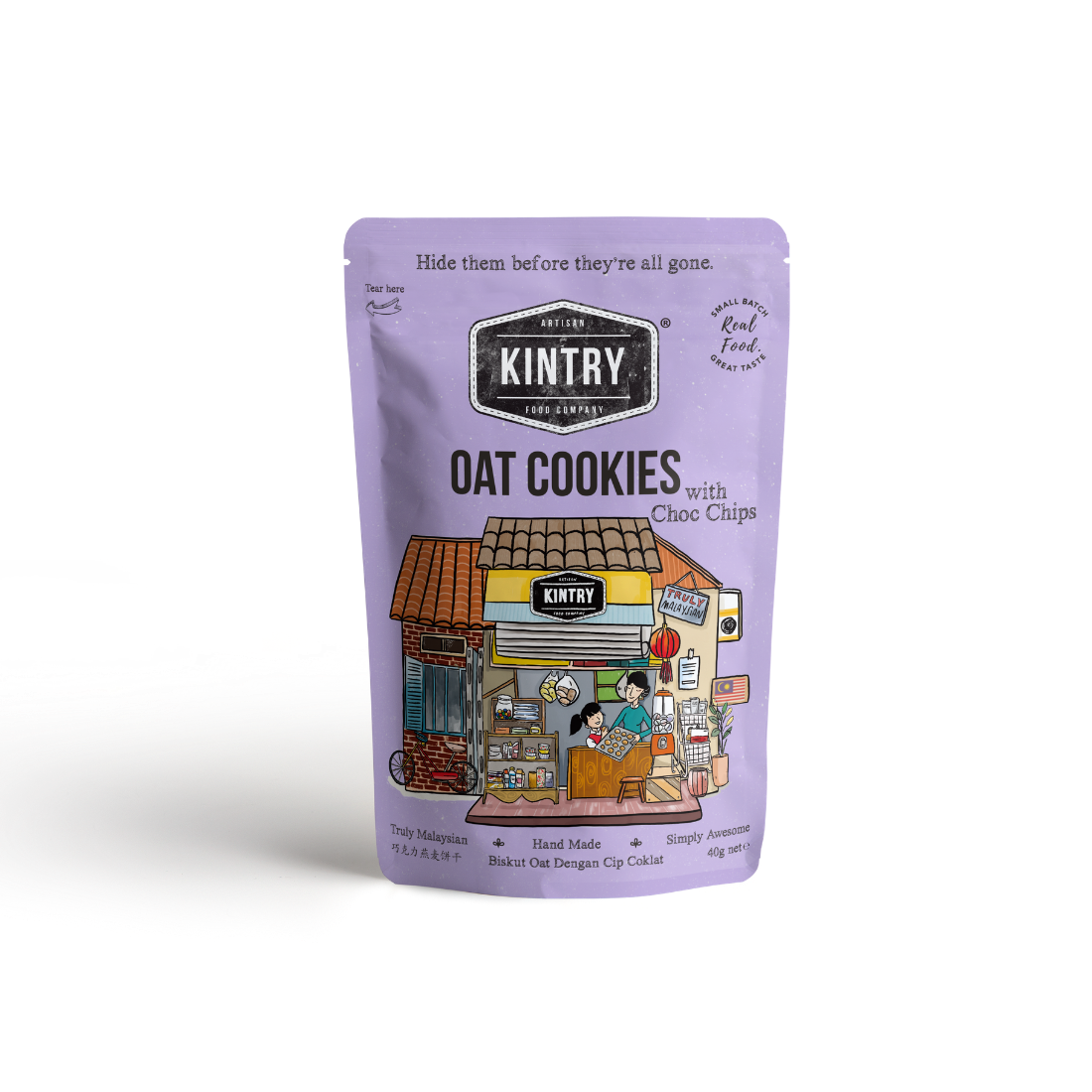 Oat cookies with Choc Chips – Kintry